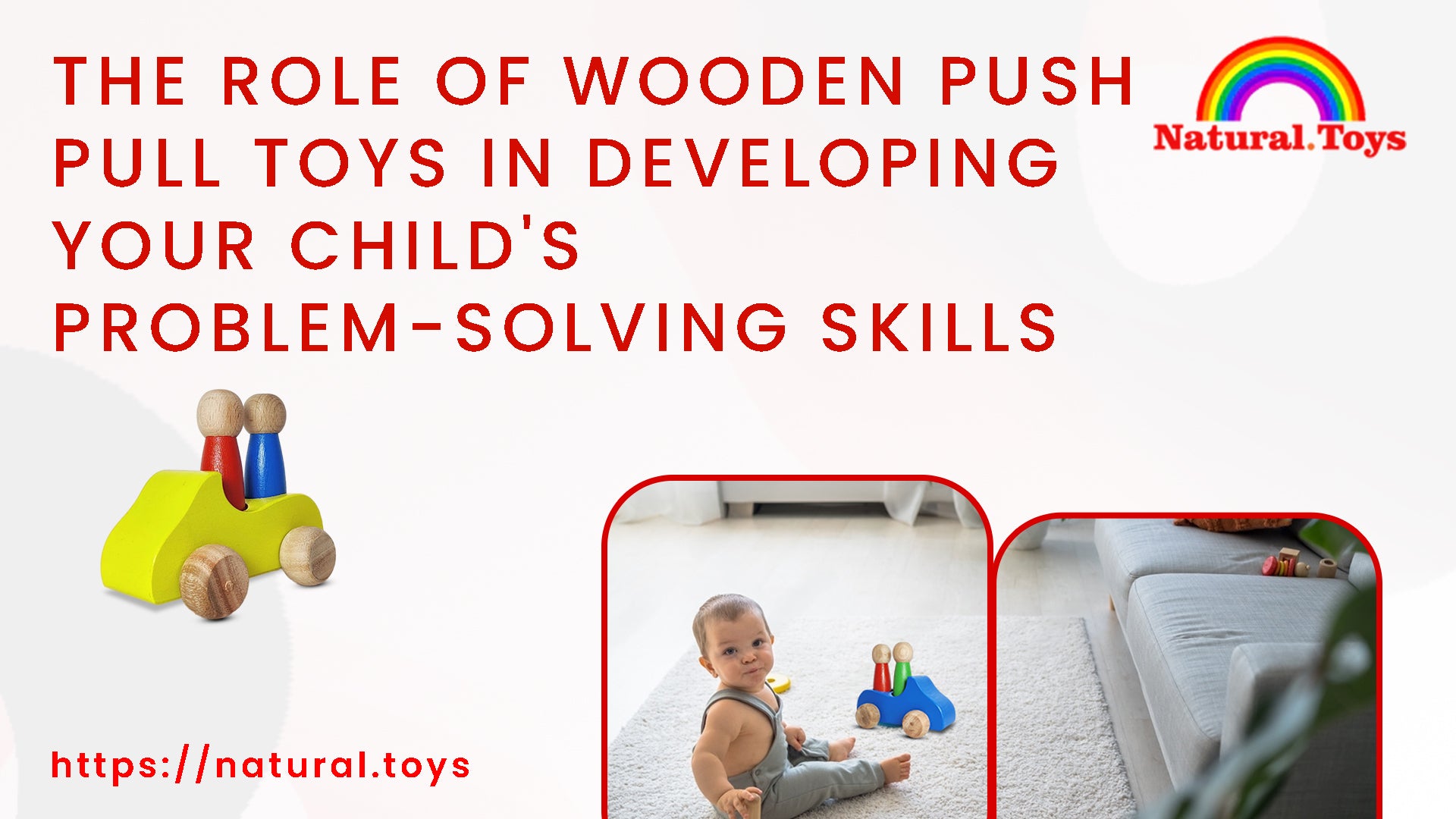 The Role of Wooden Push Pull Toys in Developing Your Child's Problem-Solving Skills | Natural ...
