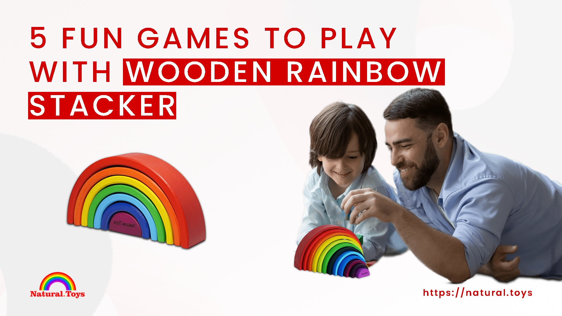 5 Fun and Educational Games to Play with the Classic Wooden Rainbow ...
